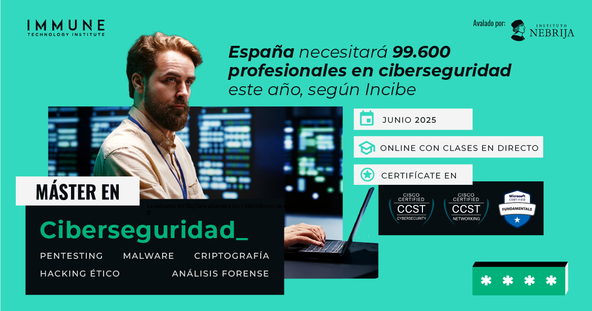 Máster Ciberseguridad Online