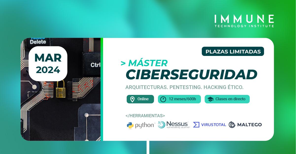 Máster Ciberseguridad Online
